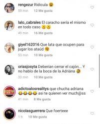 Hacen pebre a Adriana Barrientos por subir foto en un ataúd — Radio Corazón