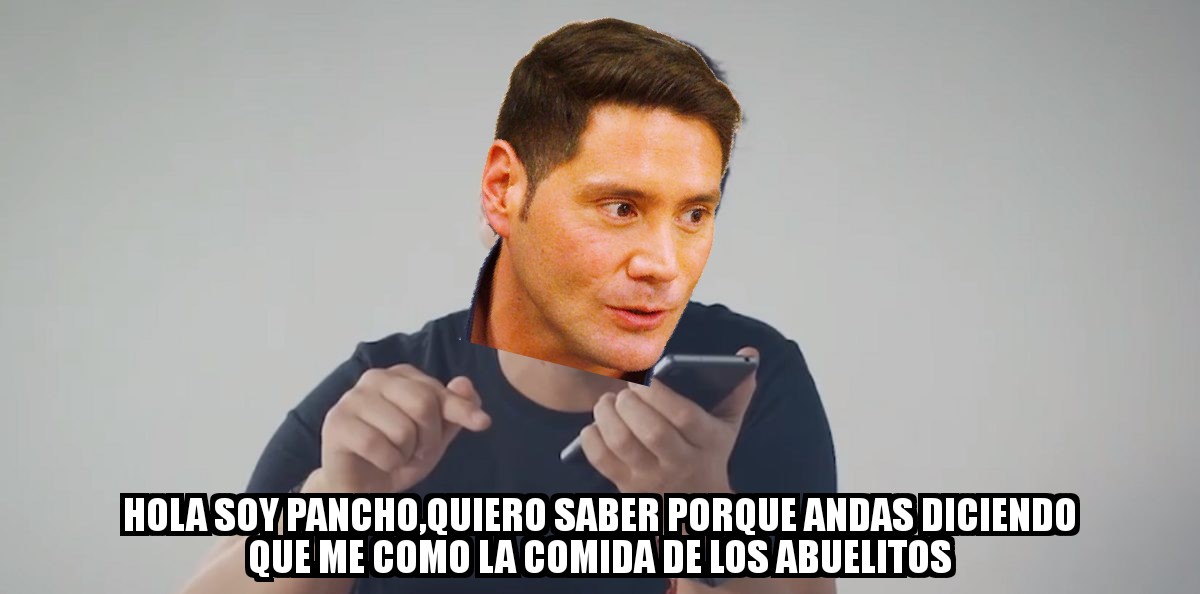 "Me dices el cazuela" Pancho Saavedra se unió a los leseos sobre él ...
