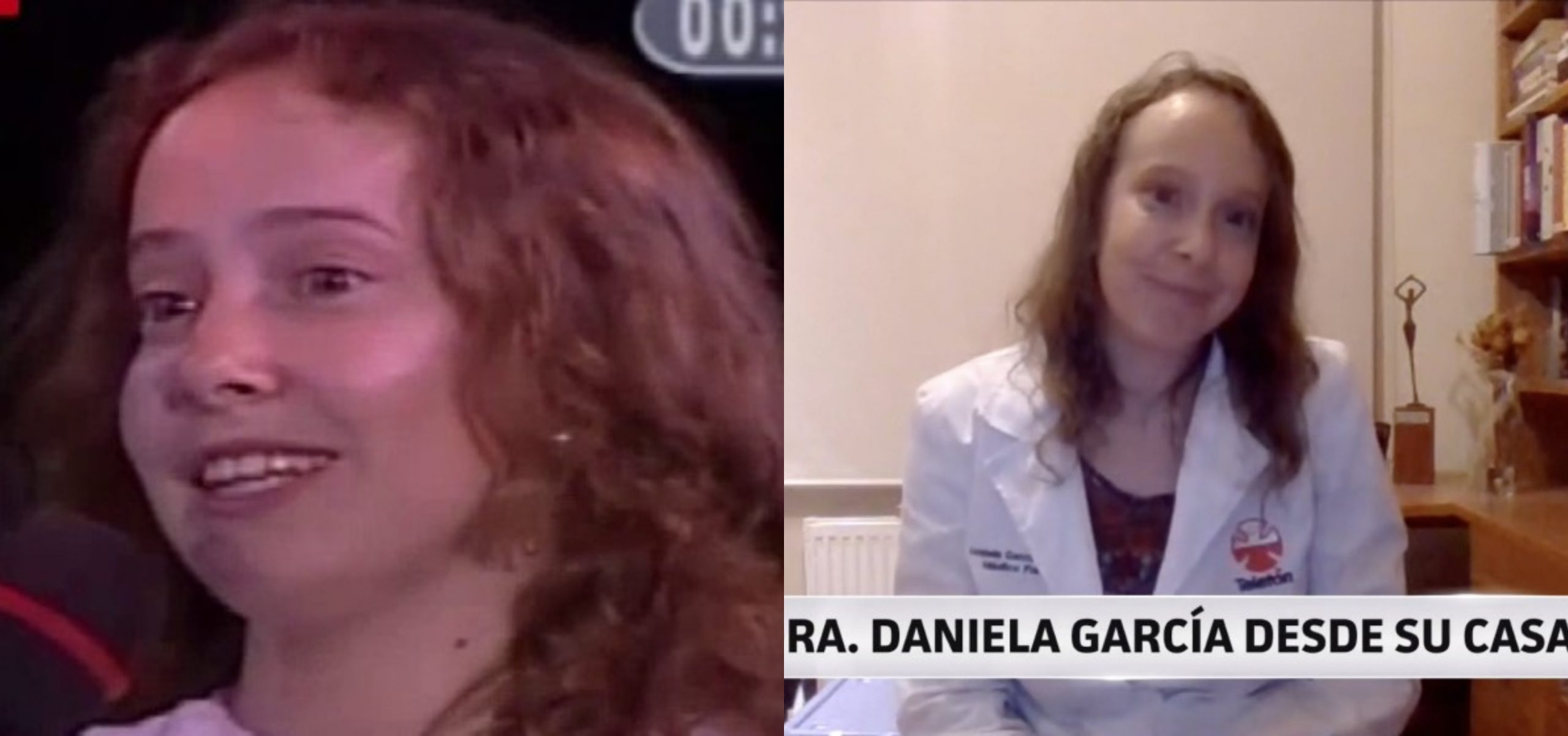 El emocionante mensaje de Daniela García en Teletón tras 17 años ...