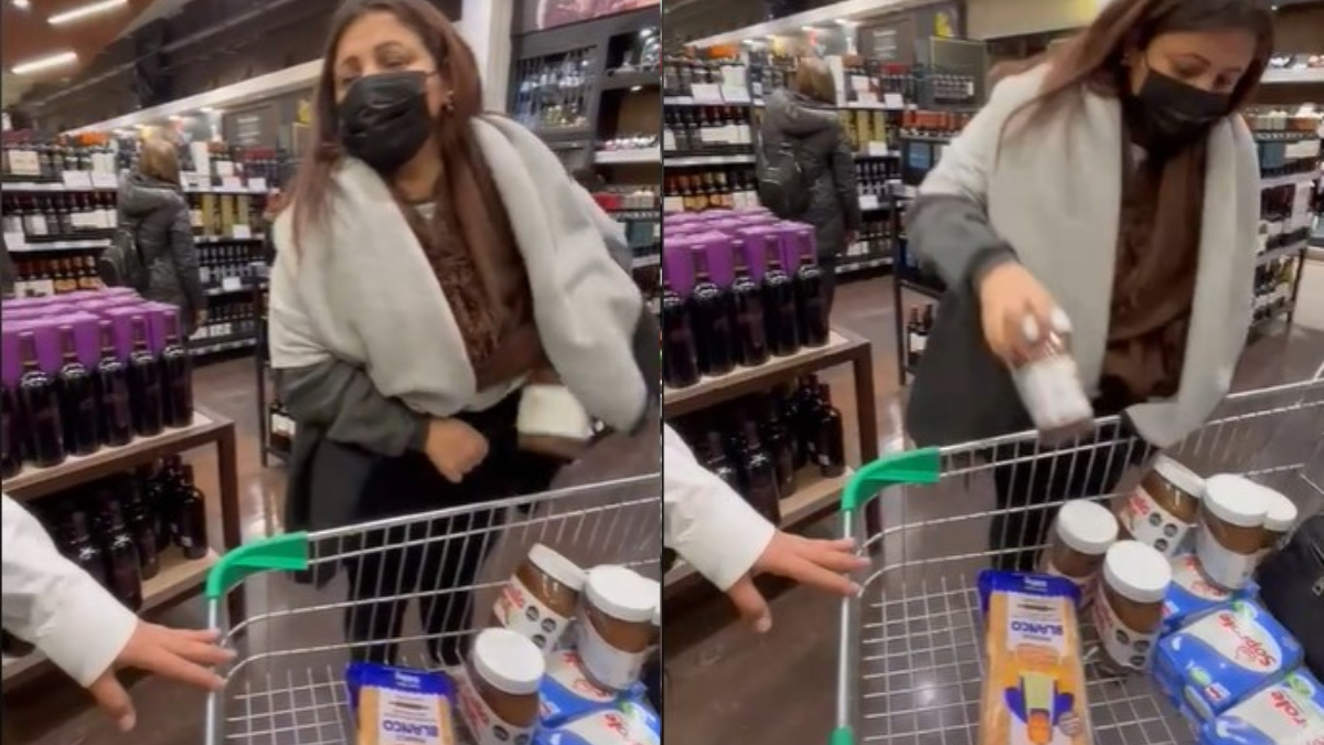 "La Nutella no va ahí": Mujer se hace viral al ser pillada robando en ...