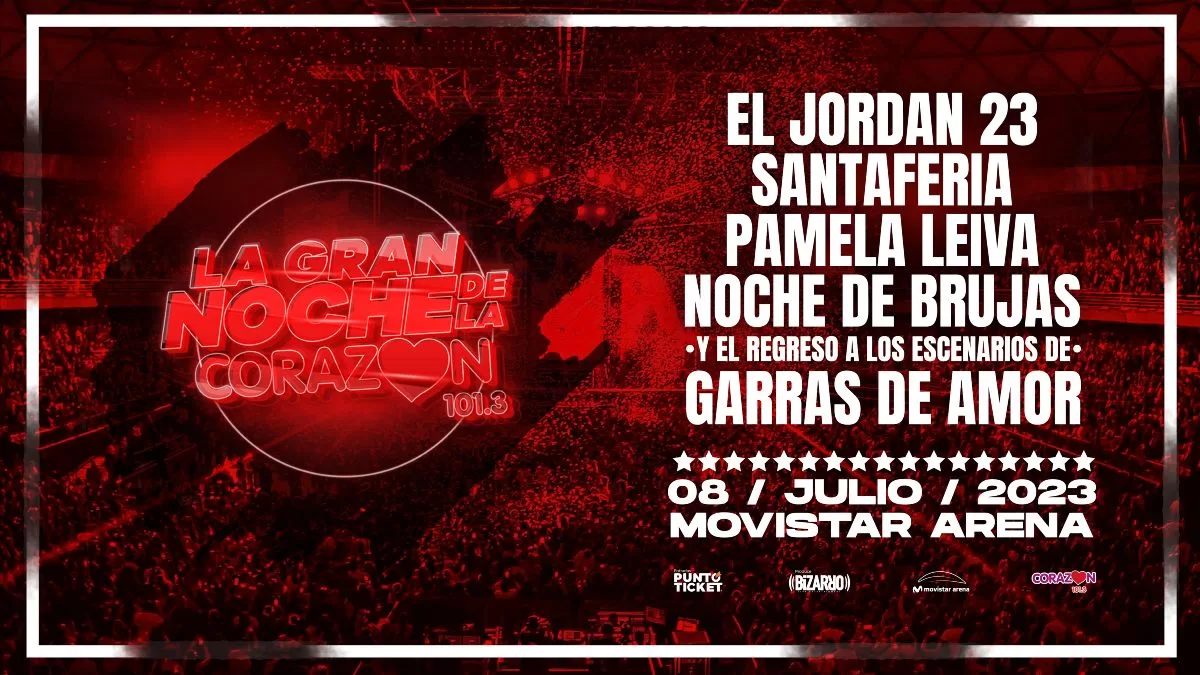 Garras de Amor regresa a los escenarios en La Gran Noche de la Corazón — Radio Corazón