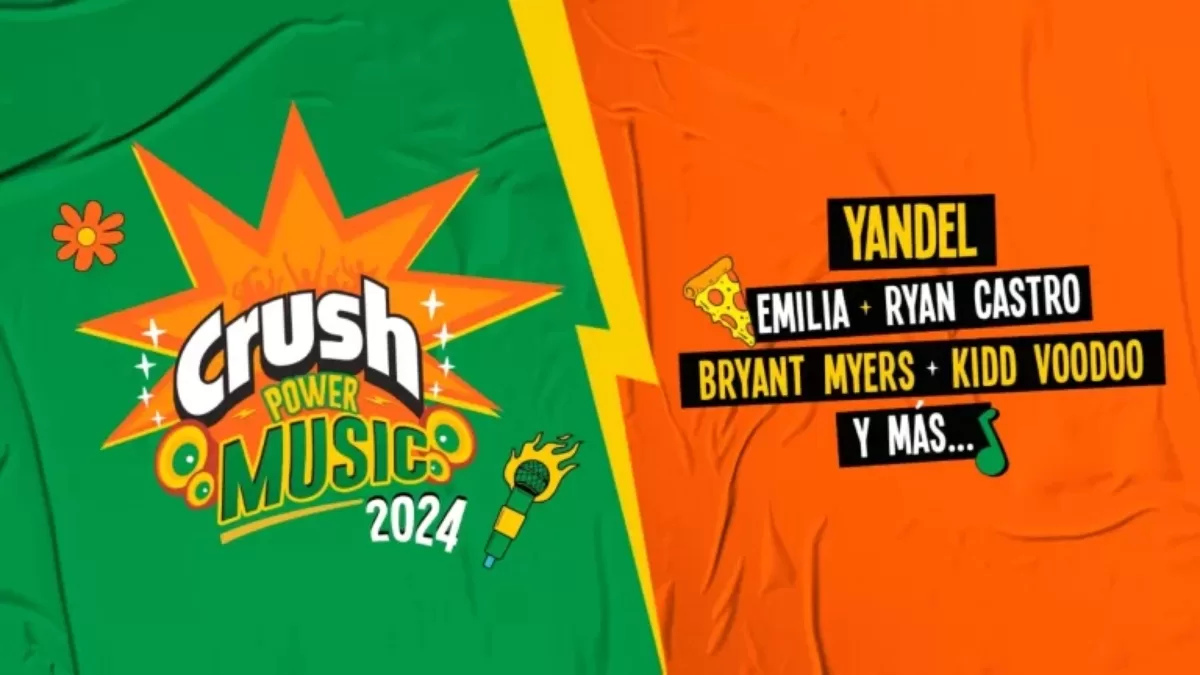 Crush Power Music 2024: Artistas, fecha, lugar y venta de entradas — Radio Corazón