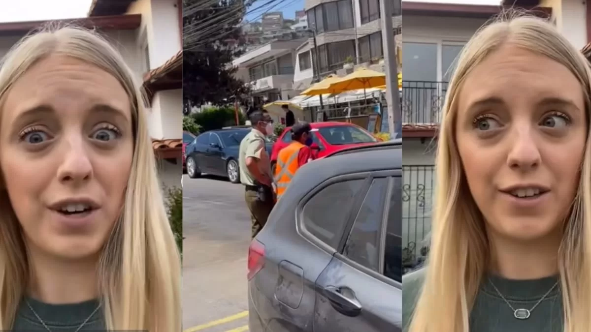 "Me da rabia esa gente": Influencer gringa relata tenso momento que ...