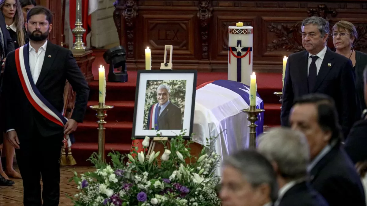 Revelan especial detalle en la vestimenta de expresidente Sebastián Piñera en Funeral de Estado ...