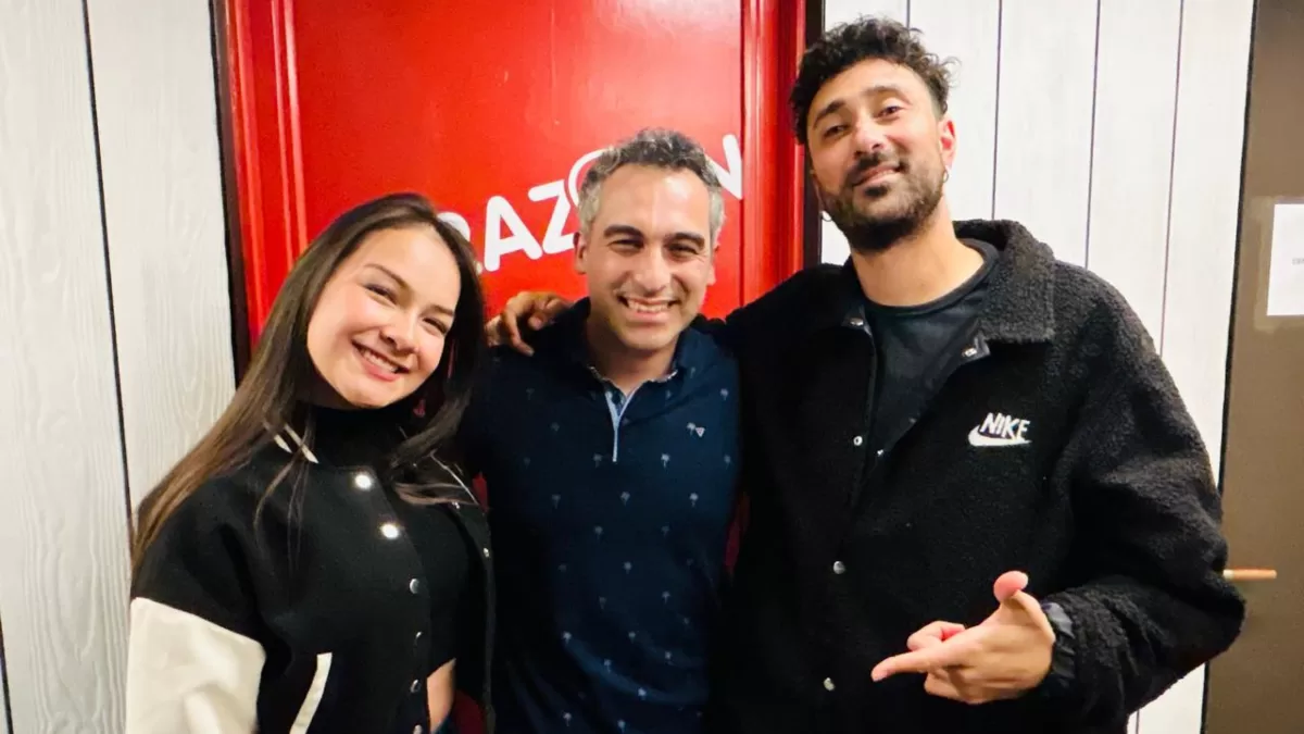 Alanys Lagos y Dunga presentan su nueva canción en Radio Corazón: "El resultado fue muy bonito ...