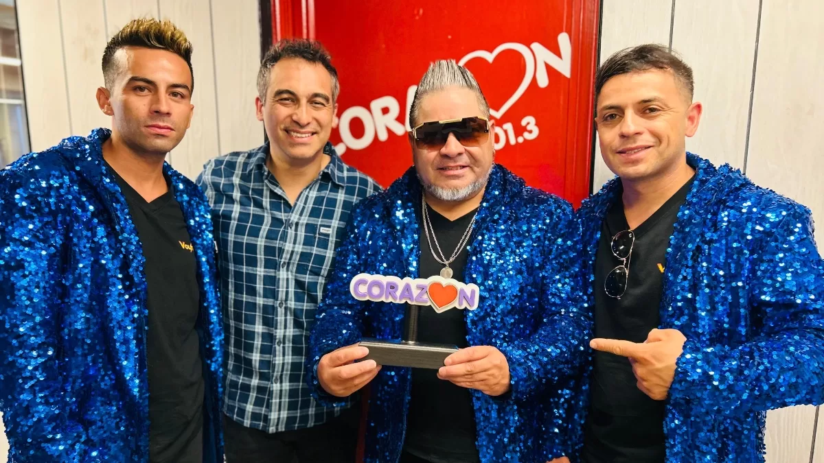 Revive la espectacular visita de Voltaje en Radio Corazón — Radio Corazón