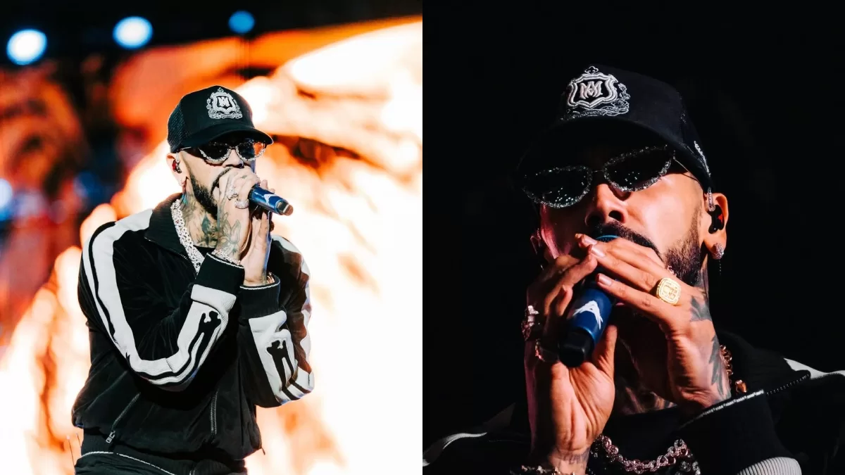 En un final explosivo en el Estadio Santa Laura, Anuel AA cerró su gira ...